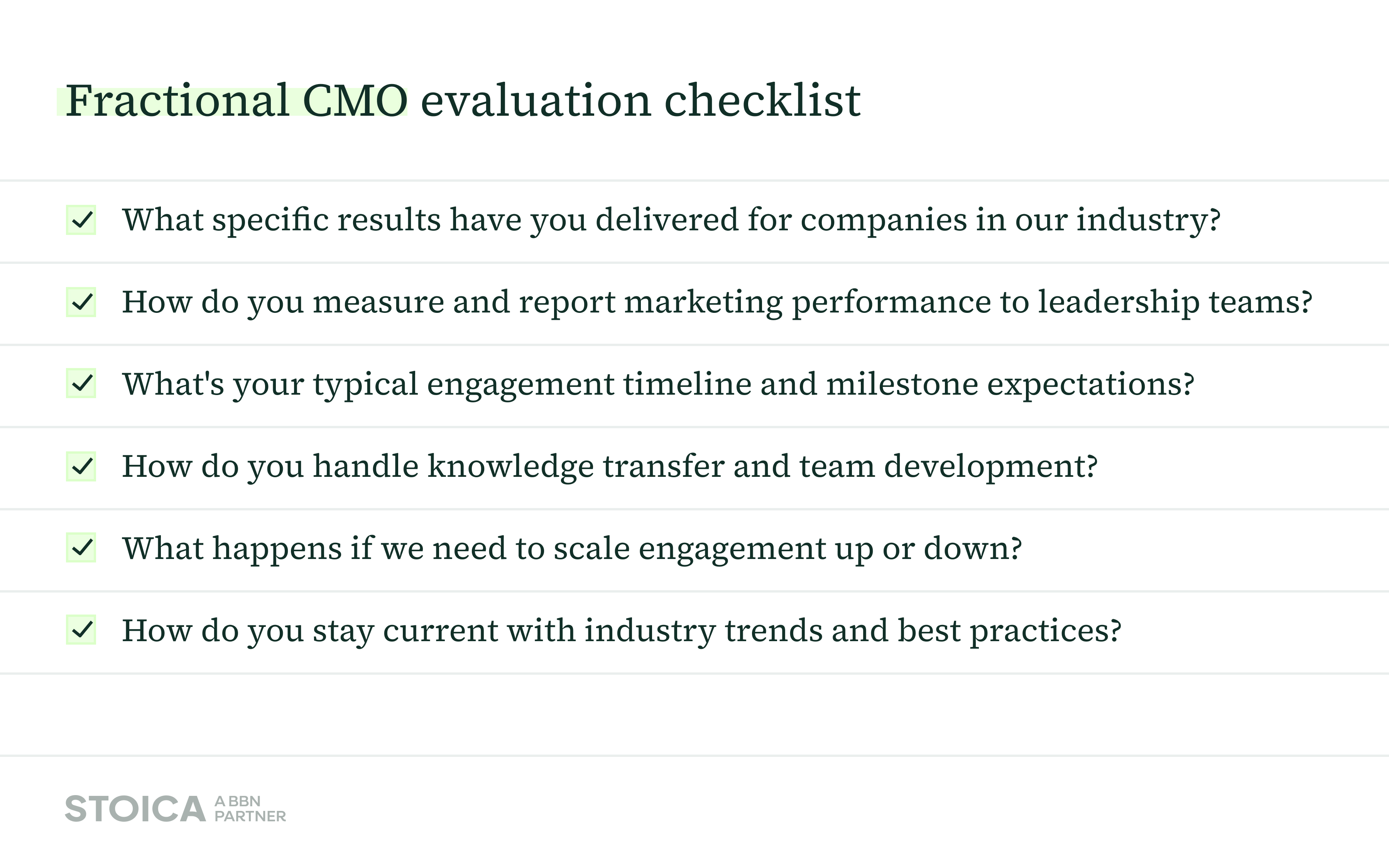 Fractional CMO guide: Get strategic leadership without the overhead